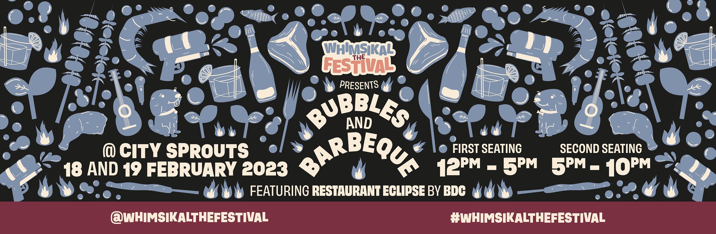 Whimsikal the Festival: Bubbles & Barbeque tickets | Tours and Events ...