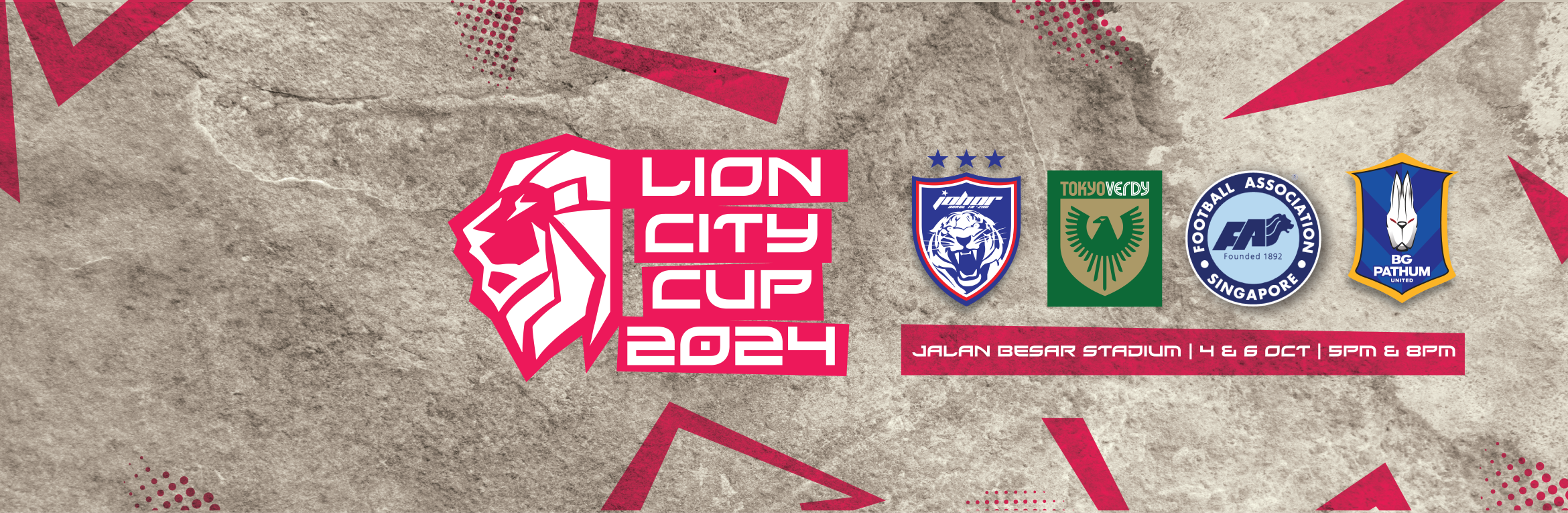 LION CITY CUP 2024 tickets | Tours and Events | Ticketworld