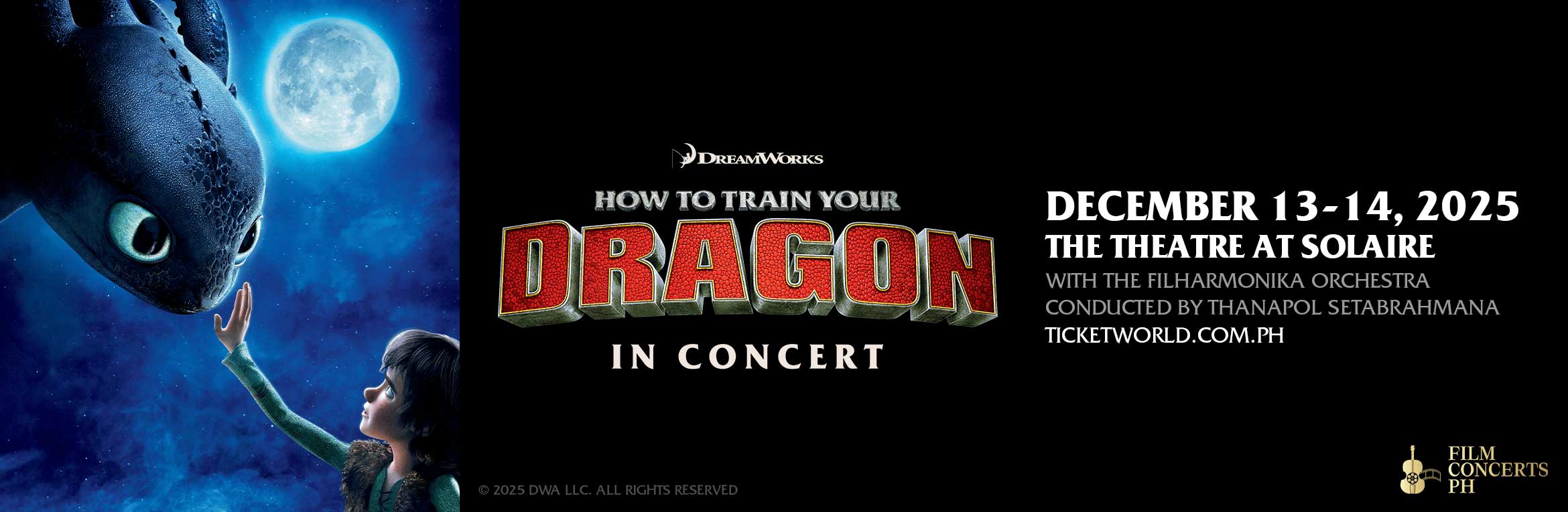 How to Train Your Dragon In Concert tickets | The Theatre At Solaire ...