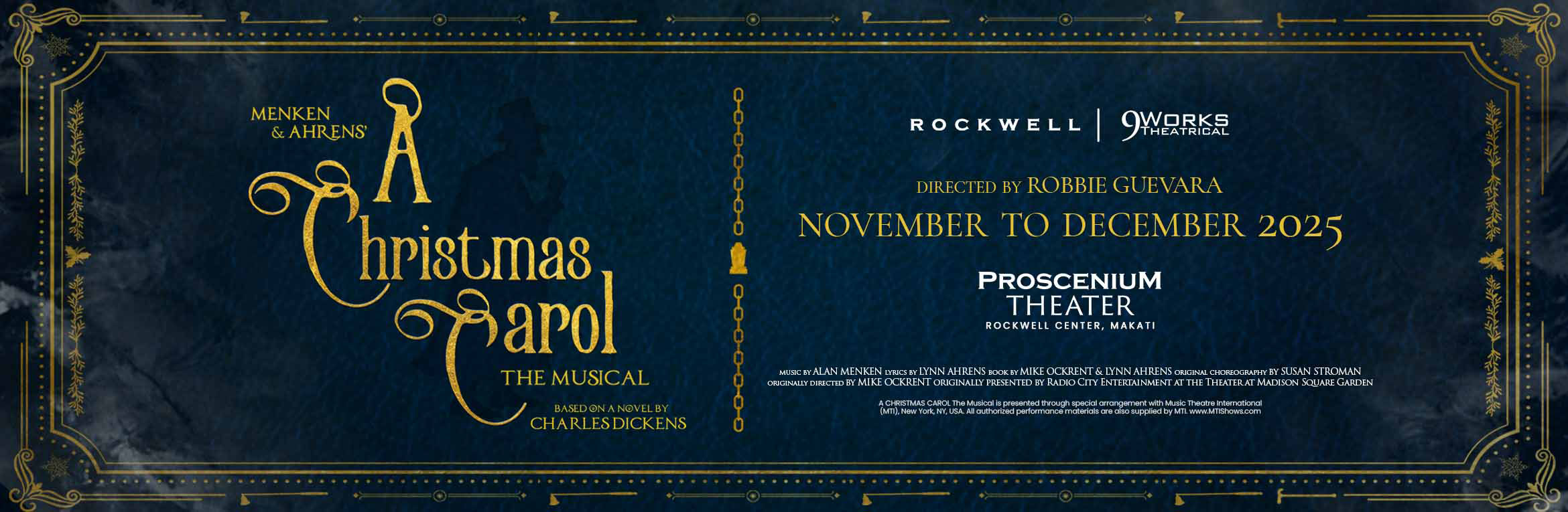 A Christmas Carol tickets | The Proscenium Theater | Ticketworld